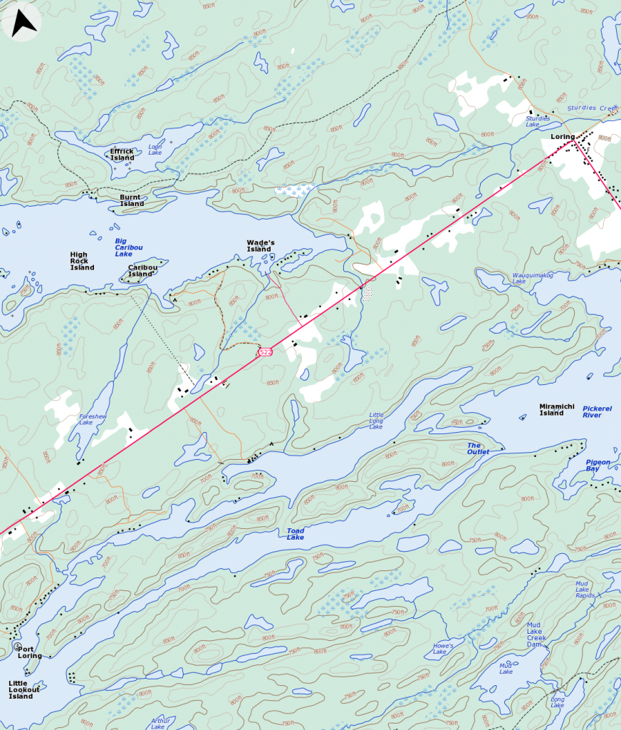 Fishing Maps Starting At Port Loring Ontario | THE WALTERS POST