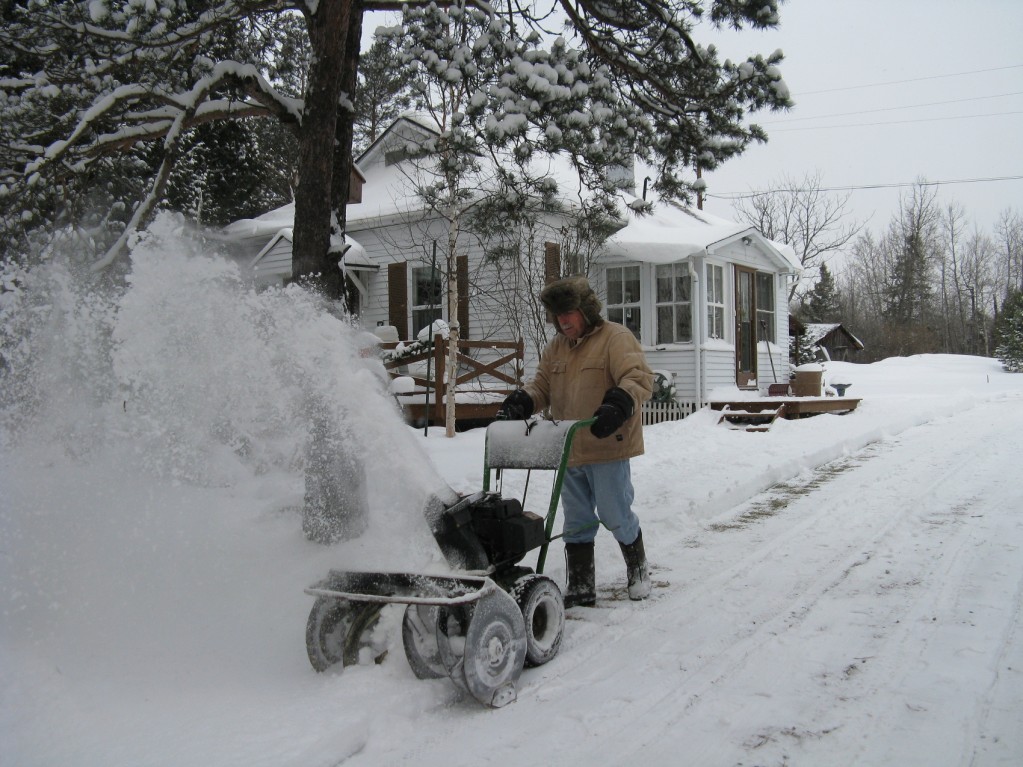 First Heavy Snow Fall In Port Loring Ontario | THE WALTERS POST